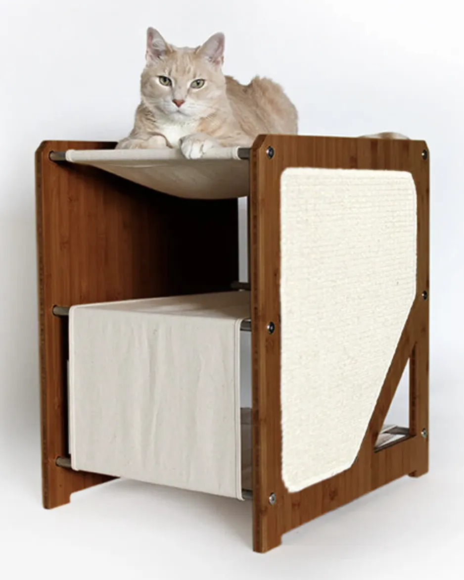 20+ Stylish Mid-Century Modern Cat Tree Options - Whiskers Magoo